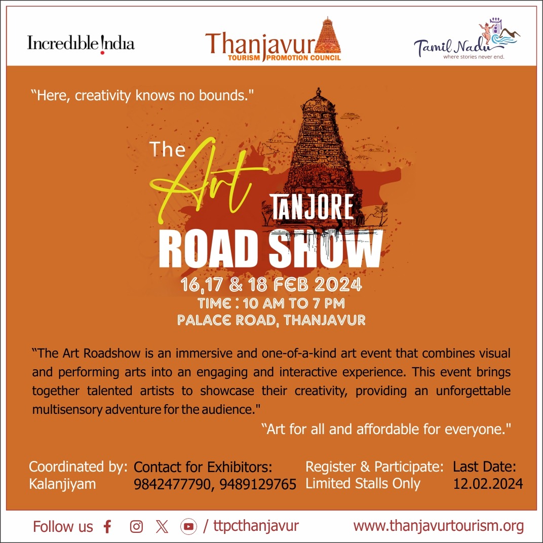 The Art Roadshow | Official Thanjavur Tourism Promotion Council - Your ...